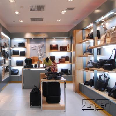 China Fashion Wood Handbag Store Display Stands for sale