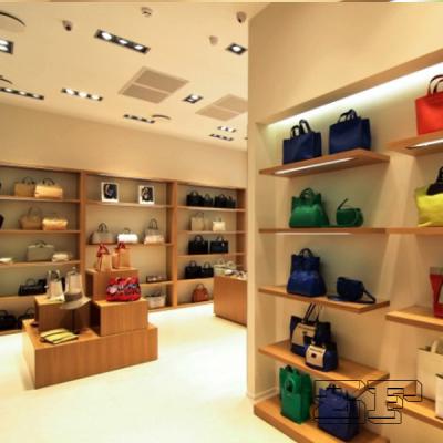 China Fashion Handbag Display Units/Handbag Shop Interior Design for sale