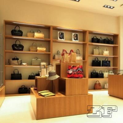 China Luxury Handbag Display Cabinet/Handbag Store Display Design for sale