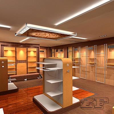 China mens designer clothing shops with display rack for sale