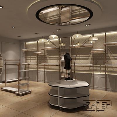 China garment store display fixtures/garment store equipment for sale