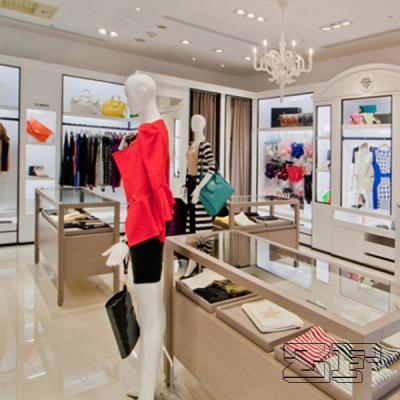 China High Capacity Clothing Store Fixtures and Design for sale