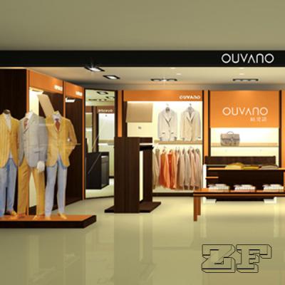China men apparel store fixture/store clothing rack for sale