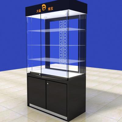 China Full-Vision Jewelry Case/ Glass Jewelry Display Cabinet for sale