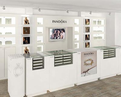 China Glass Retail Jewelry Display Cases Commercial Store Fixture Showcase for sale
