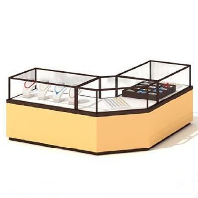 China Custom Jewelry Display Cases/Customized Quarter Vision Jewelry Case for sale