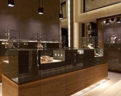 China Jewelry store design and decoration/Jewelry Store Counters and Cases for sale