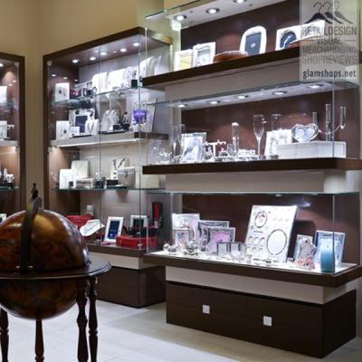 China Jewelry Shop Display showcase/Glass Showcase Jewelry Display Case for sale