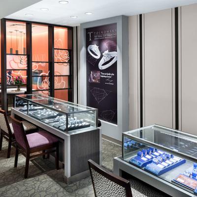 China jewelry showcase display counter/jewelry display showcase cabinet for sale