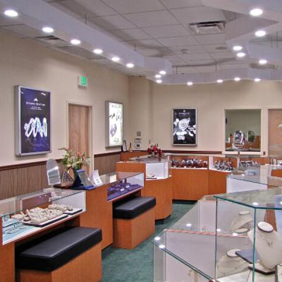 China Retail Boutique Jewelry Showcase with Lock for sale