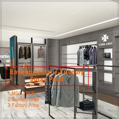 China Retail New Style Menswear Garment Shop Interior Gesign for sale