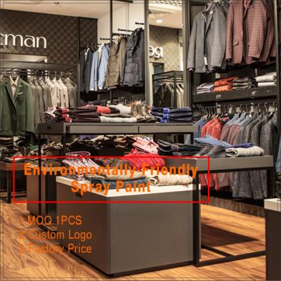 China clothing store display design fixtures for men clothing store for sale