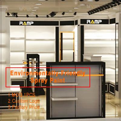 China Wholesale Custom Design Wooden Menswear Clothes Shop Furniture Garment Display for sale