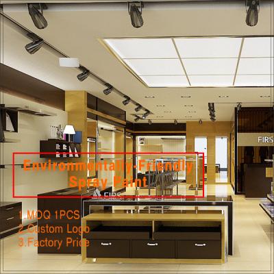 China Wooden baking paint clothing store furniture,clothes shop  furniture design clothing store for sale
