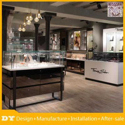 China Custom made modern used jewellery shop counter design furniture and jewellery showroom counter design for sale