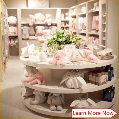 China Customized high quality baby kids clothes store interior design for sale