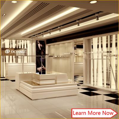 China High end modern design white clothing store display racks，clothes display stand for shop for sale
