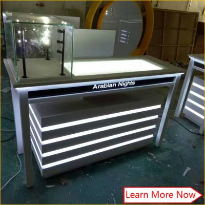 China Customized wood painting jewelry trade show display cases for jewelry for sale