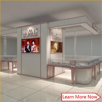 China New jewelry mall kiosk showcase, manufacture jewelry kiosk for sale for sale