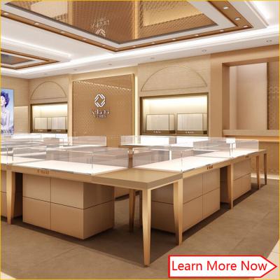 China Modern jewellery shop furniture design jewellery display jewellery showroom designs for sale