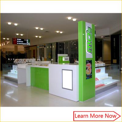China Shopping mall cell phone accessories kiosks for mobile phone store design for sale
