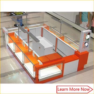 China Shopping mall cell phone accessories kiosks for mobilephone store design for sale