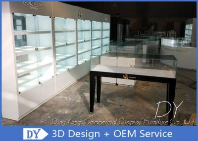 China Factory Custom Large Space Modern Jewelry Store Display Showcase for sale