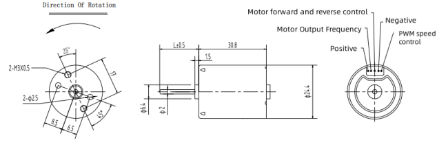 370 24V Brushless DC Electric Motor PWM Drive Drawing.png