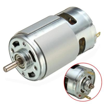 China 12V 775 High Torque DC Motor Permanent Magnet For Ball Bearing Belt Machine for sale