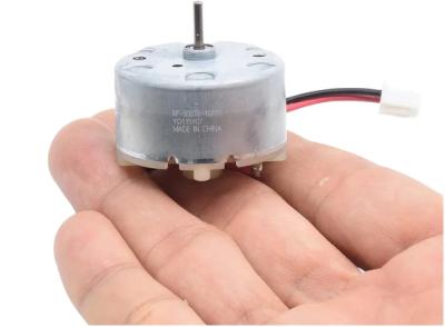 China RF-500 Custom 12v Mini DC Motor With UL Standard Cable for sale