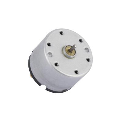 Cina 6V 12V 24V Motore elettrico a corrente continua con spazzola a carbonio basso rumore Φ33mm RK-520TB Per valvola elettrica in vendita