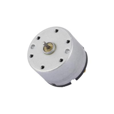 Cina 6V 12V 24V Motore elettrico a corrente continua con spazzola a carbonio basso rumore Φ33mm RK-520TB Per valvola elettrica in vendita