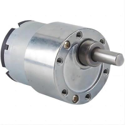 Cina GM37 520 DC 24V 12V 6V DC Motore ad alta coppia a basso giro al minuto 37mm in vendita