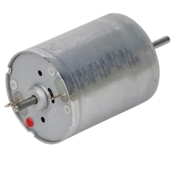 Quality 24.4mm RK-370 Motor 6V 12V 24V 2500RPM-6000RPM Dual Shaft High Speed Small Motor For Air Pump for sale
