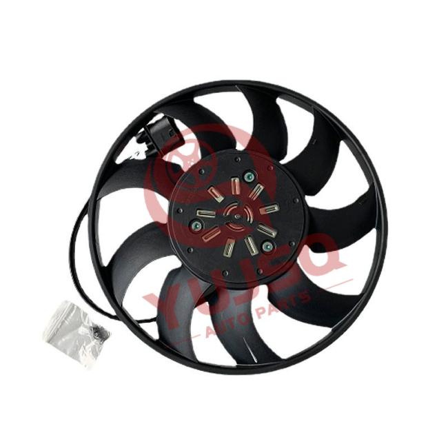 AUDI radiator fan mounting details