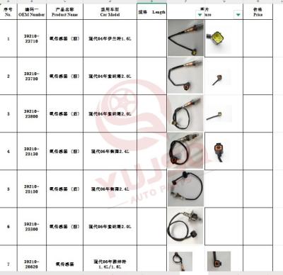 China OE 39210-2B000 Oxygen Sensor for Hyundai Kia with 1 Year Warranty for sale