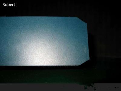 Cina Gray Color Polyurethane Conveyor Belt per il sistema di trasporto dell'alimento del ristorante in vendita