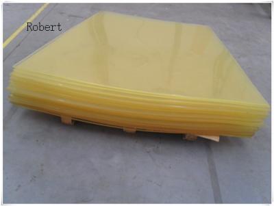 China Clear Polyurethane Rubber Sheet 1mm 2mm Wear Resistant Plastic Sheet for sale