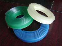 China High Tensile Polyurethane Rubber Sheet 65-95A Ceramic Screen Printing Squeegee for sale