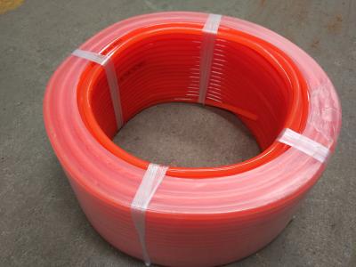 Cina Il poliuretano la O Ring Cord Round Belt Rough del cavo dell'unità di elaborazione liscia il colore arancio per il trasporto della piastrella di ceramica in vendita