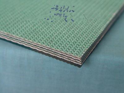 China 9MM werd de Oppoetsende Transportband van Machine Groene pvc gebruikt voor Marmeren de transportbandfabrikanten China van de industriepvc Te koop