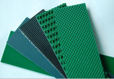 Cina Nastri trasportatori industriali del nastro trasportatore superiore ruvido del PVC in vendita