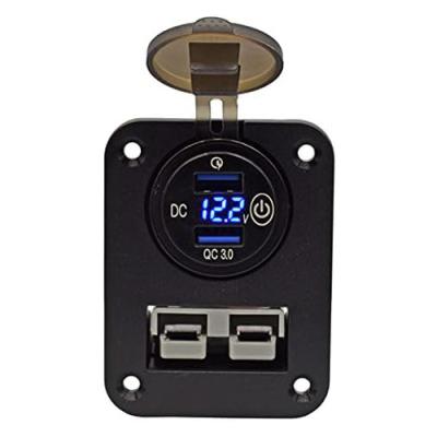 Cina Design innovativo Caricatore USB per moto Double QC2.0 21W in lega di alluminio in vendita