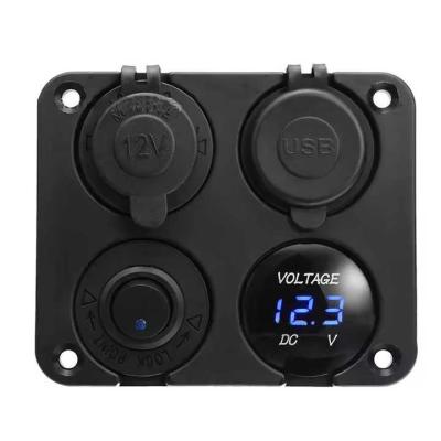 Cina Carburante per auto leggero a doppia ricarica veloce 4 pannelli USB A in vendita