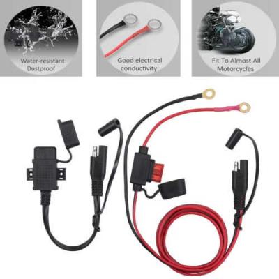 Cina Caricatore USB per moto SAE 10W, impermeabile, antipolvere, cavo estensibile in vendita