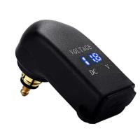 Quality Double QC2.0 Motorcycle Usb Fast Charger 5V/2.4A ABS PC 12-24V Voltage for sale