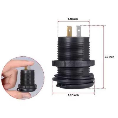 China Three Colour LED Car Charger Socket 5V 2.1A Dual USB Port Car Charger for sale
