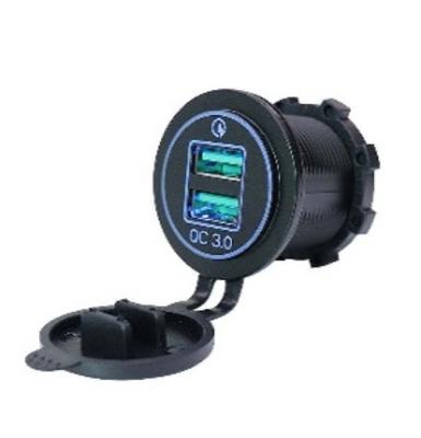 China 12-24V DC Input Type C Car Charger for Universal Car Fitment Best USB Car Charger for sale