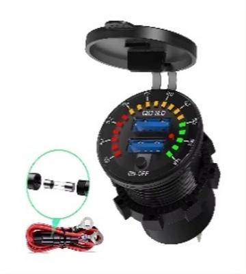 China 12-24V DC Input Type C Car Charger for Universal Car Fitment Best USB Car Charger for sale