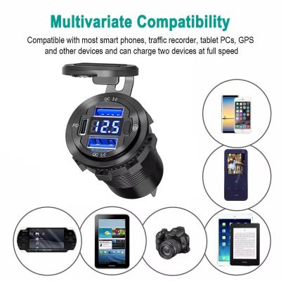 中国 2V 3.1A コンパクト丸型カーチャージャー 車載USB電源ソケット iPhone16用 販売のため